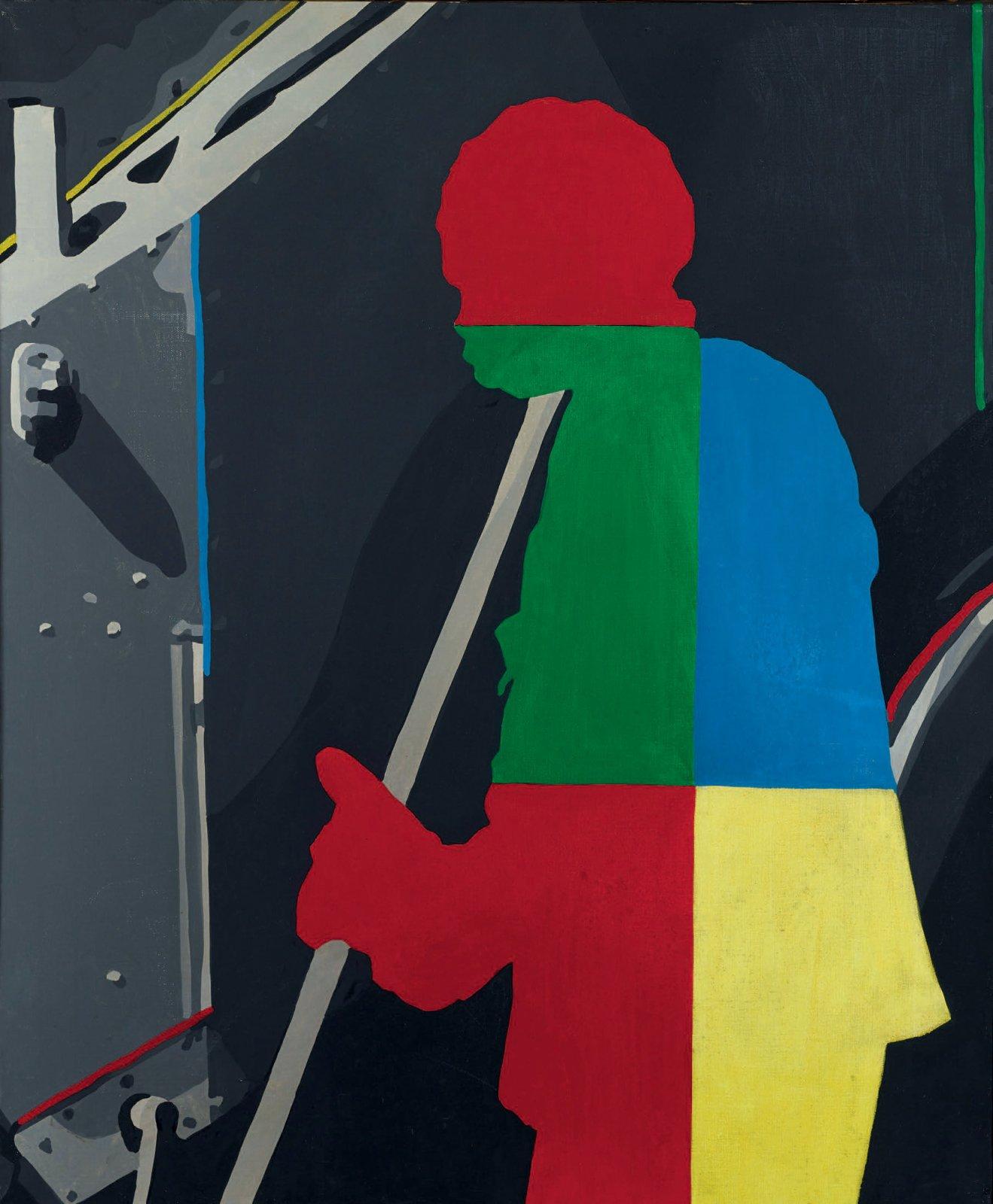Gérard Fromanger Rue de la saison des pluies, 1974 - Galerie Caroline ...
